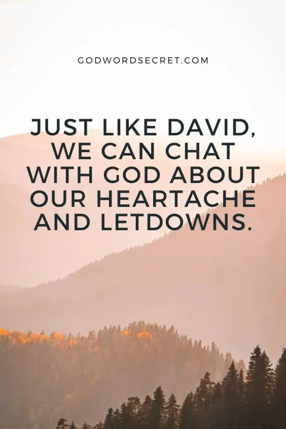 How Did David Deal With Disappointment?